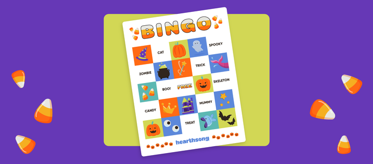 Halloween Bingo Printable Game for the Whole Family – Hearthsong